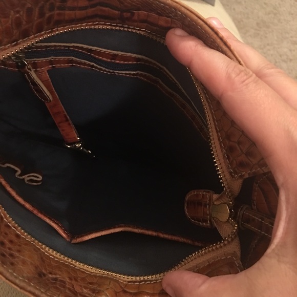 Brahmin | Bags | Rare Vintage Brahmin Straw Leather Shoulder Bag | Poshmark